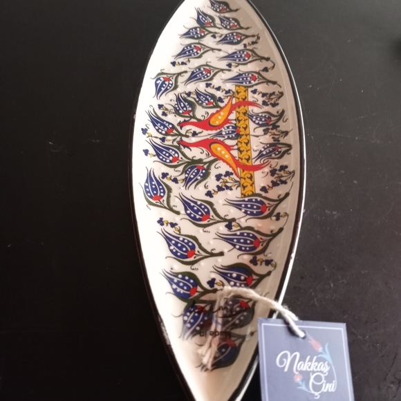 Nakkas Cini | Art | Nwt Nakkas Cini Turkey Handpainted Ceramic 4x2 ...